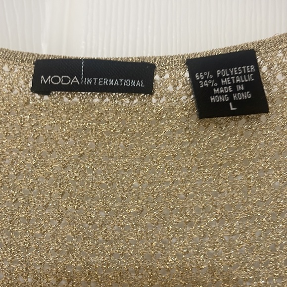 Moda International | Dresses | Sexy Gold Mesh Victoria Secret Moda ...